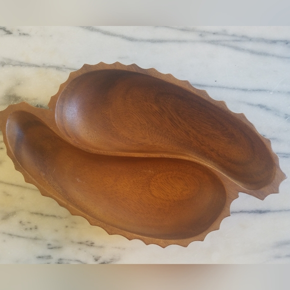 MonkeyPod | Dining | Vintage Mcm Hawaii Genuine Monkeypod 2sided Wooden ...
